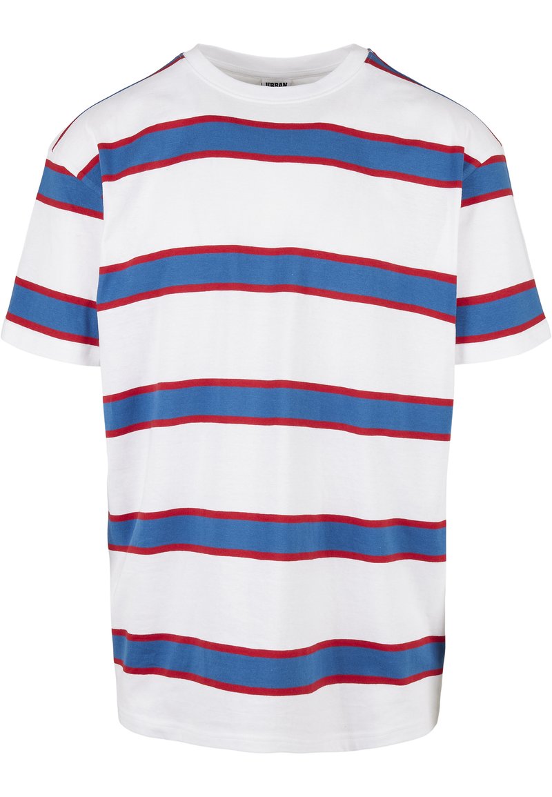 Urban Classics Oversize Camiseta Estampada White Sportyblue Blanco