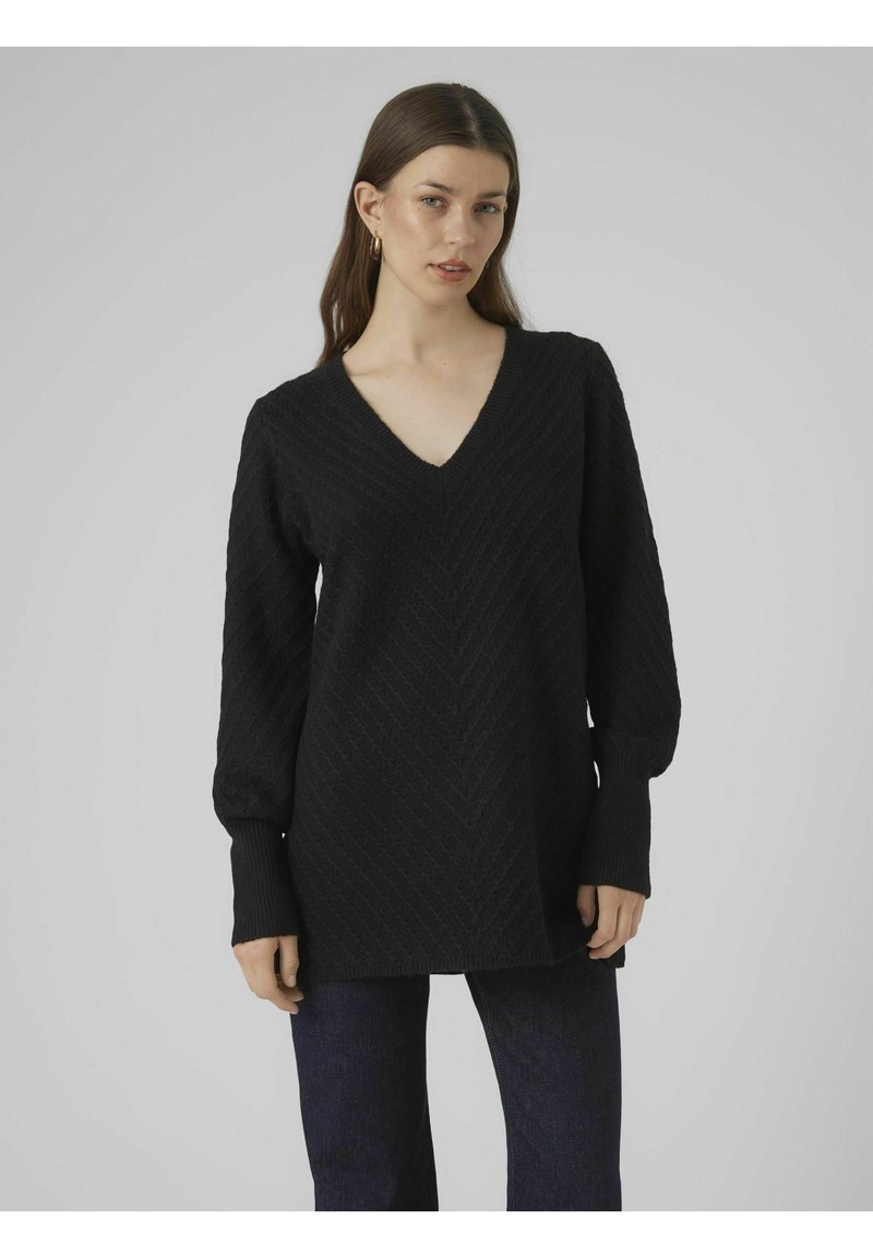 Vero Moda V-NEK - Trui - black/zwart - Zalando.nl