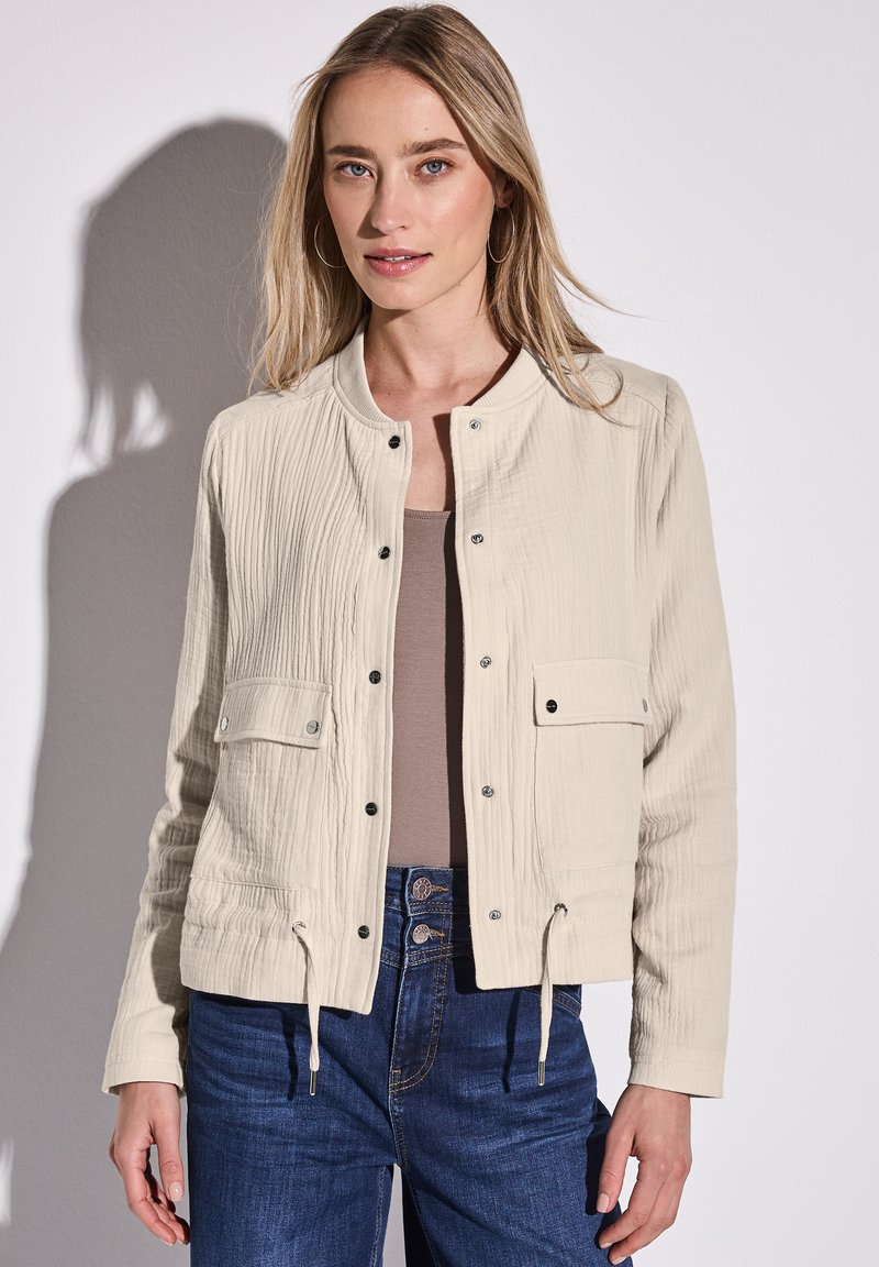 Street One Summer jacket - beige/sand - Zalando