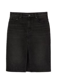 PULL&BEAR Jeansrock - black/schwarz - Zalando.at