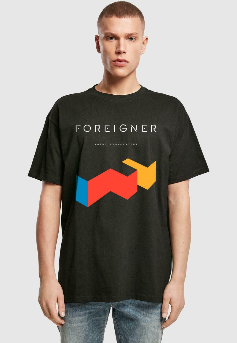 Merchcode FOREIGNER ROCK BAND - AGENT PROVOCATEUR HEAVY - Print T-shirt ...