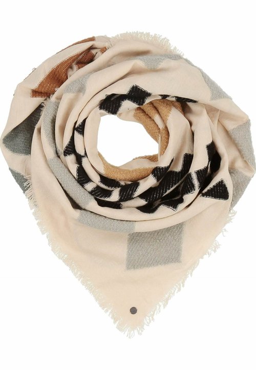 FRAAS DOUBLEFACE CASHMINK PONCHO - Cape - camel - ZALANDO.FR