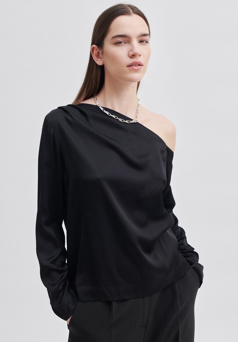 Second Female GALERIES - Bluse - black/schwarz - Zalando.at