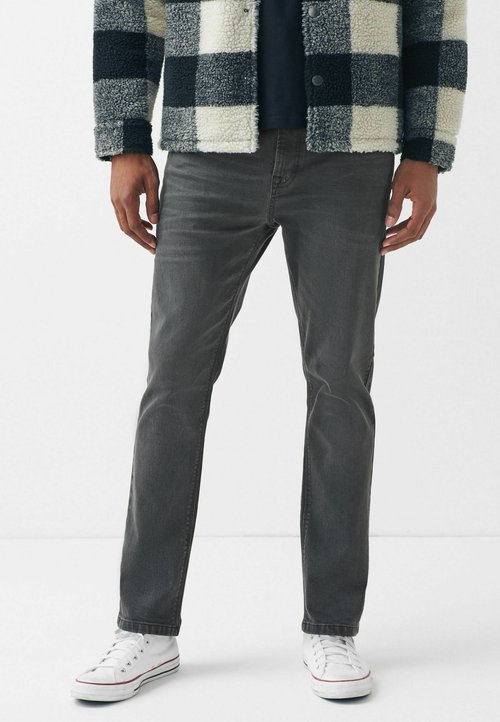Next ESSENTIAL STRETCH STANDARD - Jeans Slim Fit - dark grey/grau ...