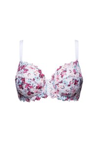 Sans Complexe ARUM MOSAIC - Underwired bra - white candy red/white ...