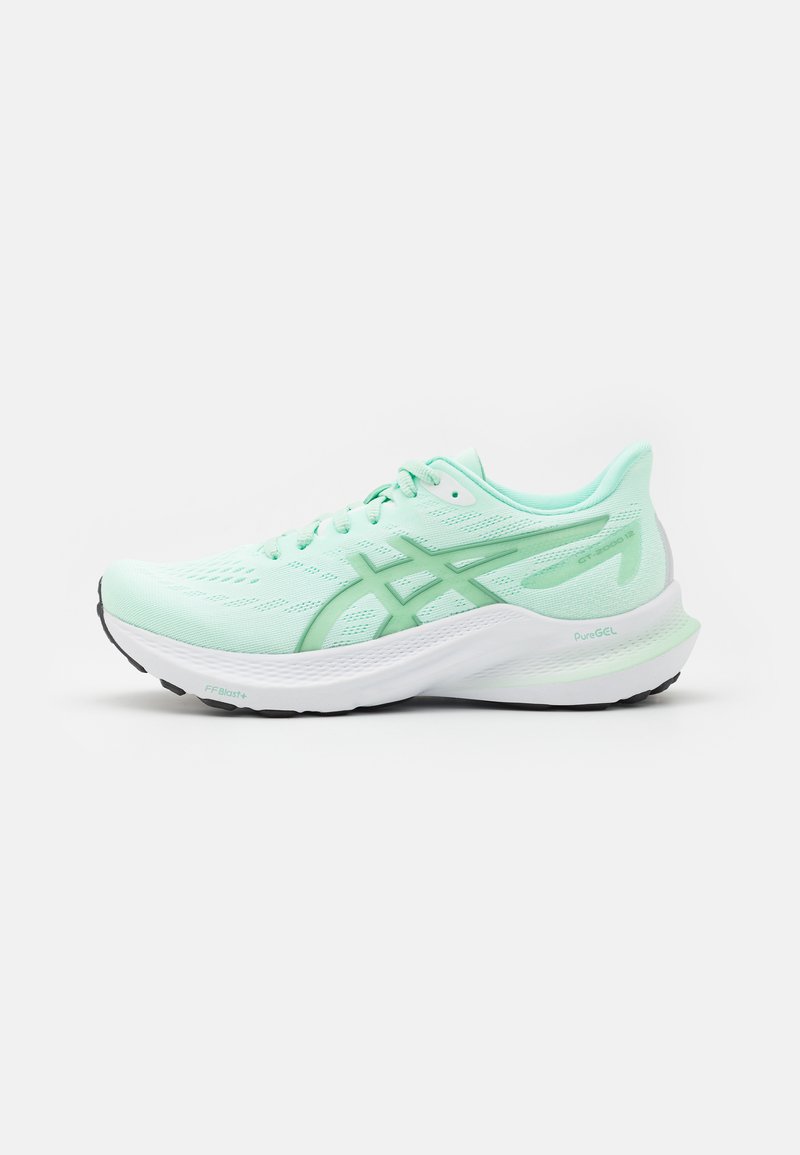ASICS GT-2000 12 - Road running shoes - mint tint/dark mint/turquoise ...
