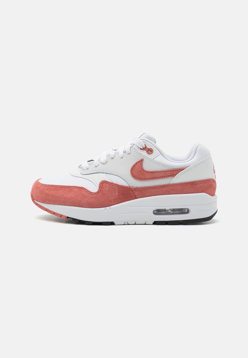 Nike Sportswear AIR MAX 1 '87 - Sneakers laag - white/canyon pink ...