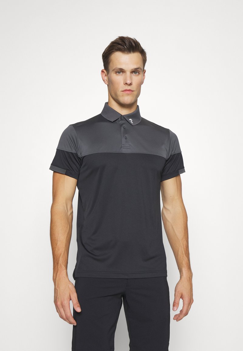 Peak Performance PLAYER BLOCK - Polo shirt - black - Zalando.de