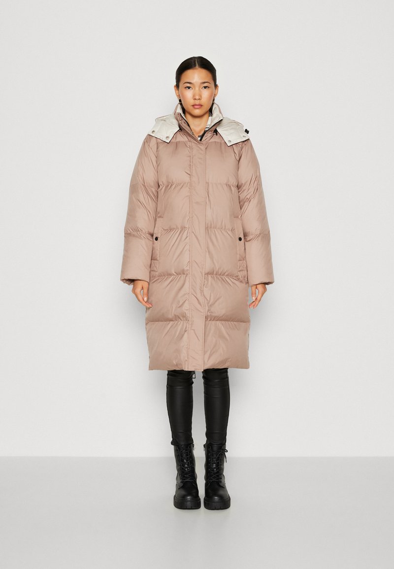 ONLY ONLVILMA - Winter coat - taupe gray/brown - Zalando.co.uk
