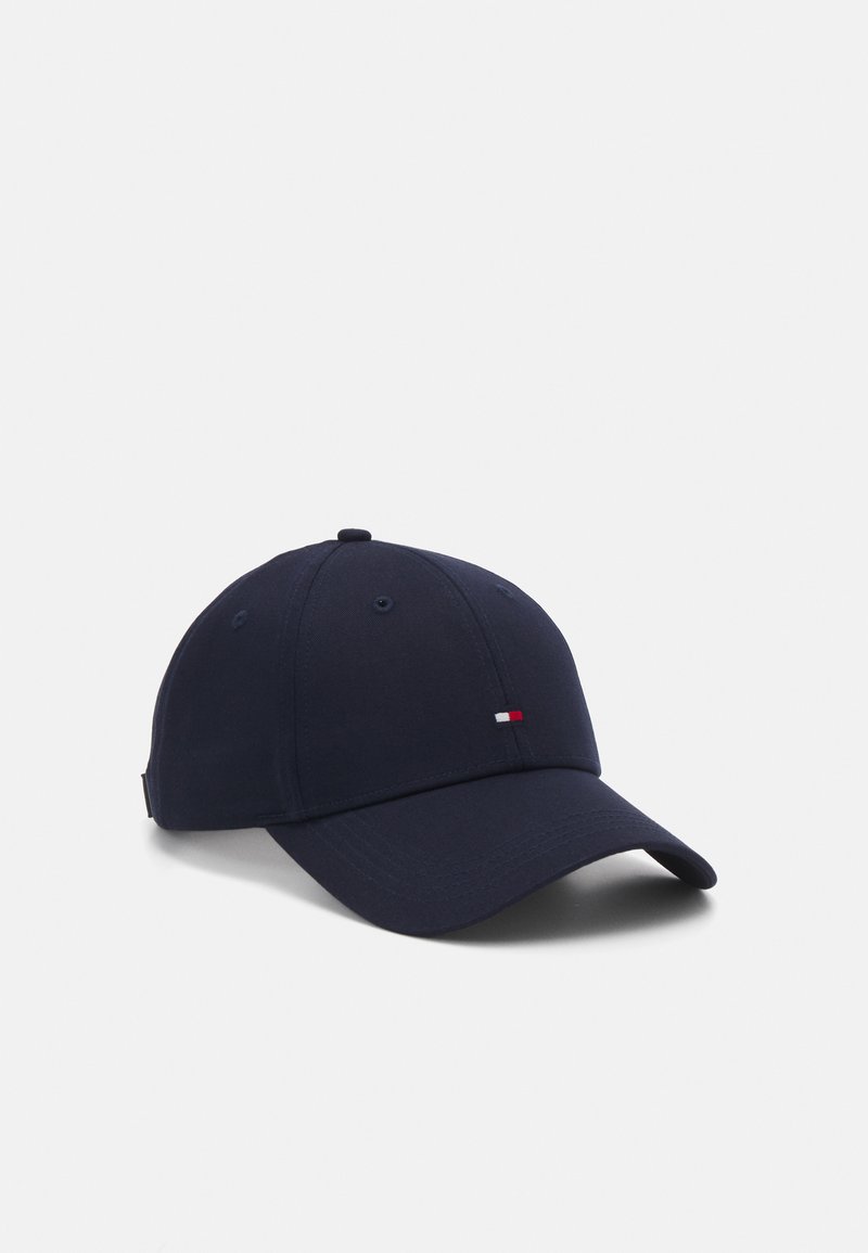 Tommy Hilfiger ESSENTIAL FLAG - Cap - space blue/dunkelblau - Zalando.de
