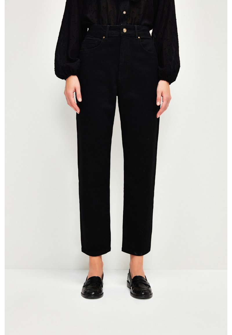 adL HIGH WAIST - Jeans Straight Leg - black/schwarz - Zalando.de