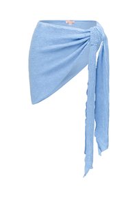 Moda Minx SARONG SCRUNCH RUFFLE - Strandaccessoire - baby blue/blau ...