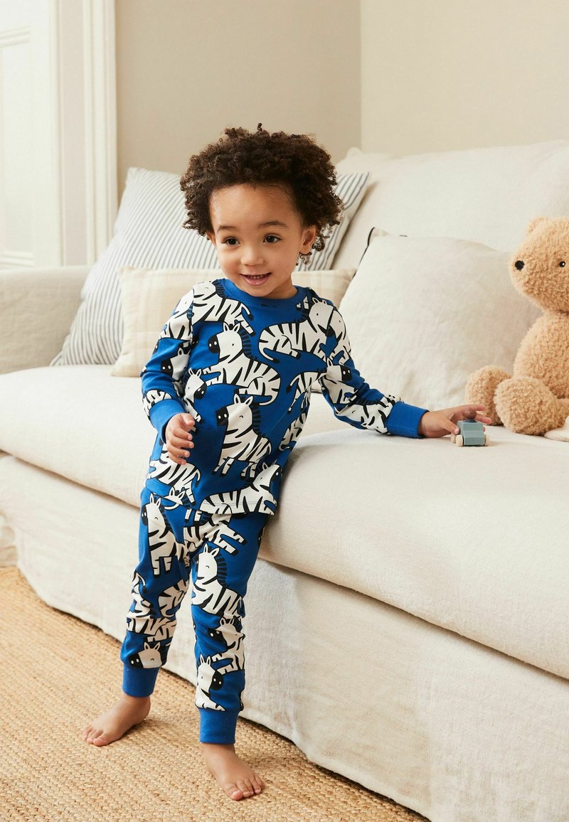 Next SNUGGLE PYJAMAS - Pijama - blue zebra print/azul - Zalando.es