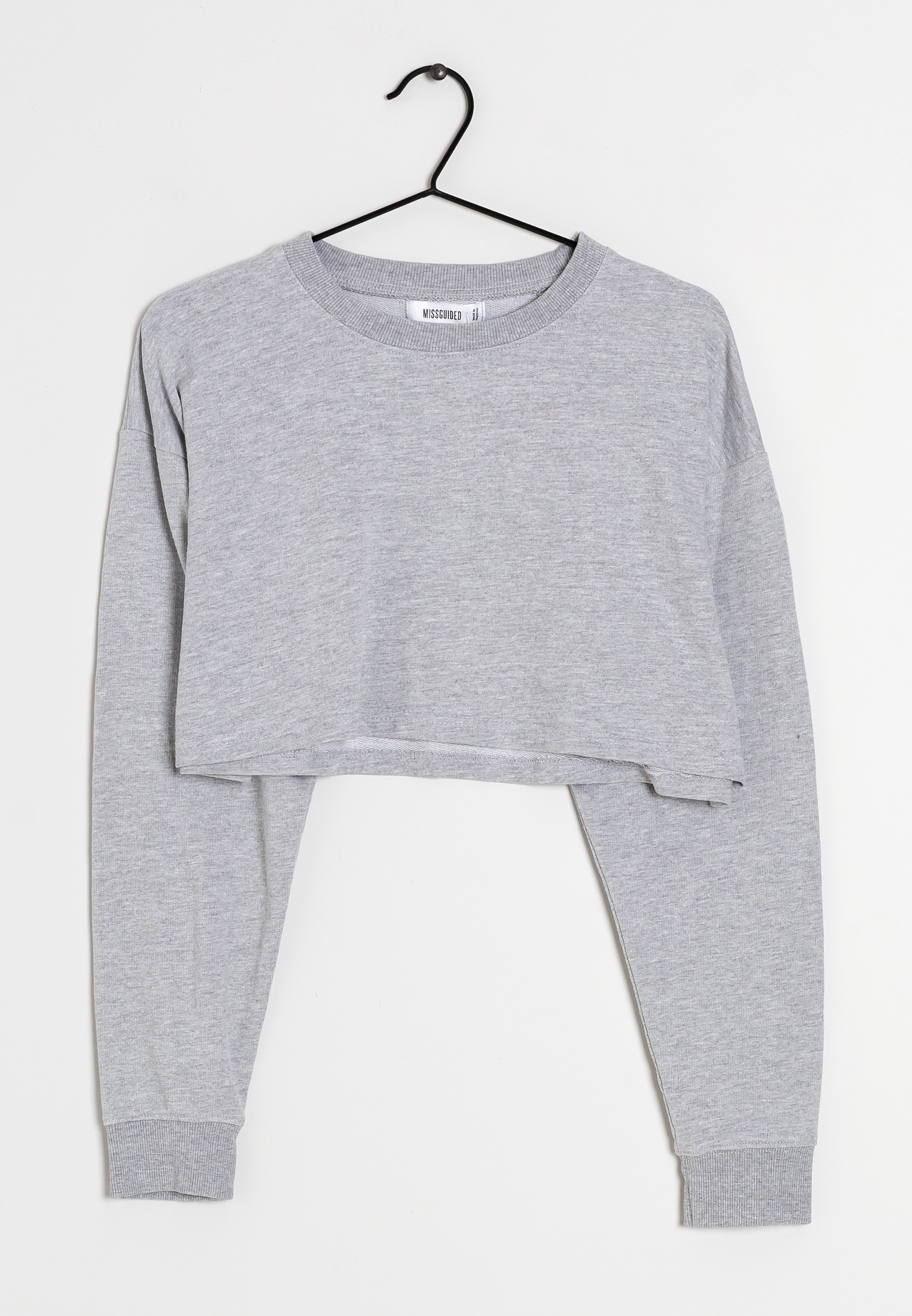Missguided Sweatshirt grey Pre owned Zalando.ie