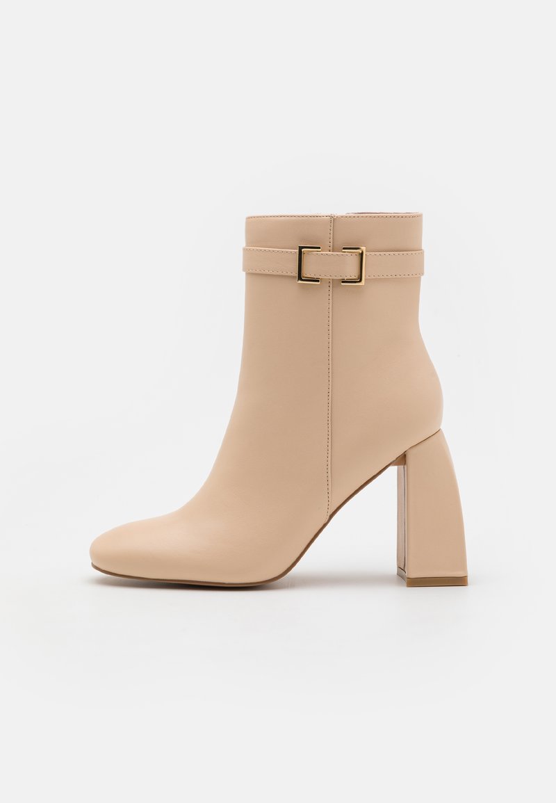 Zign LEATHER - High Heel Stiefelette - beige - Zalando.ch