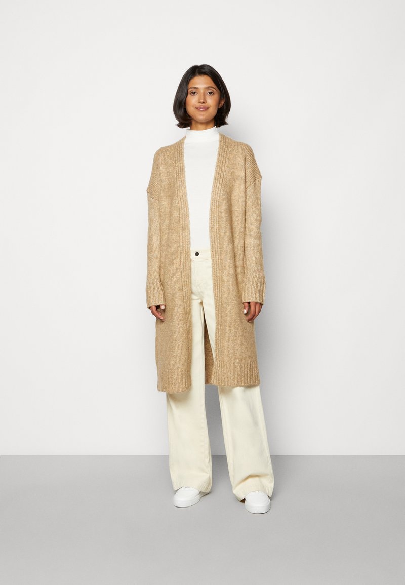 ONLY ONLAIRY LIFE OPEN - Cardigan - bistre/cognac - Zalando.ie