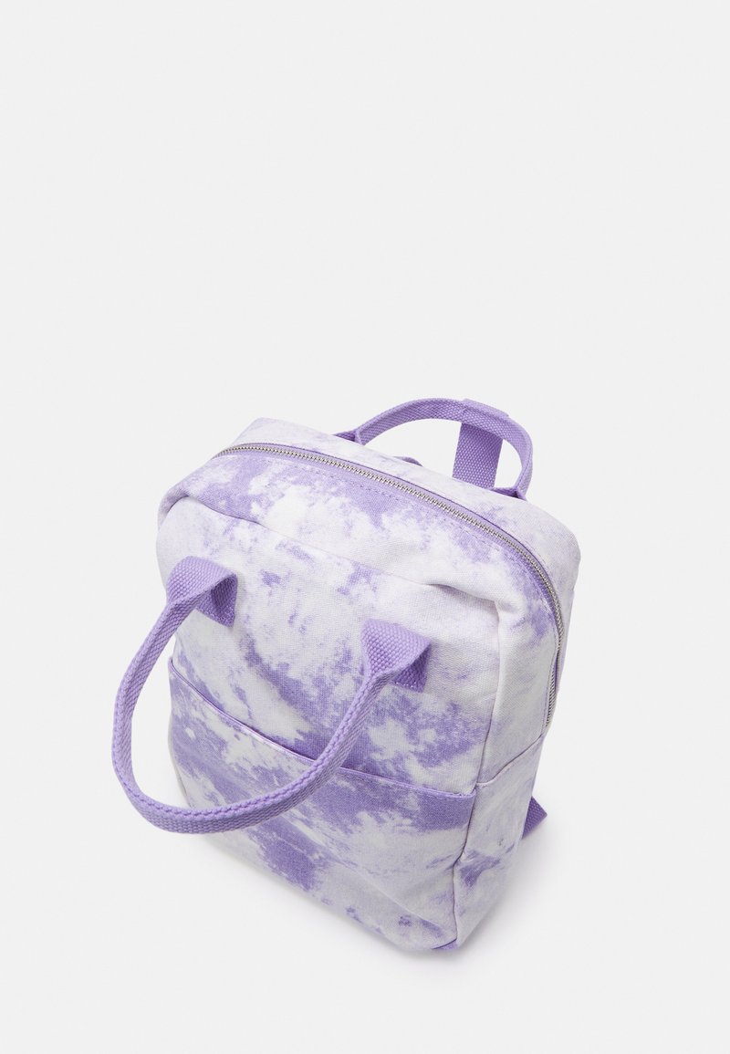 Lindex TIE DYE BACKPACK UNISEX - Tagesrucksack - light lilac/weiß ...