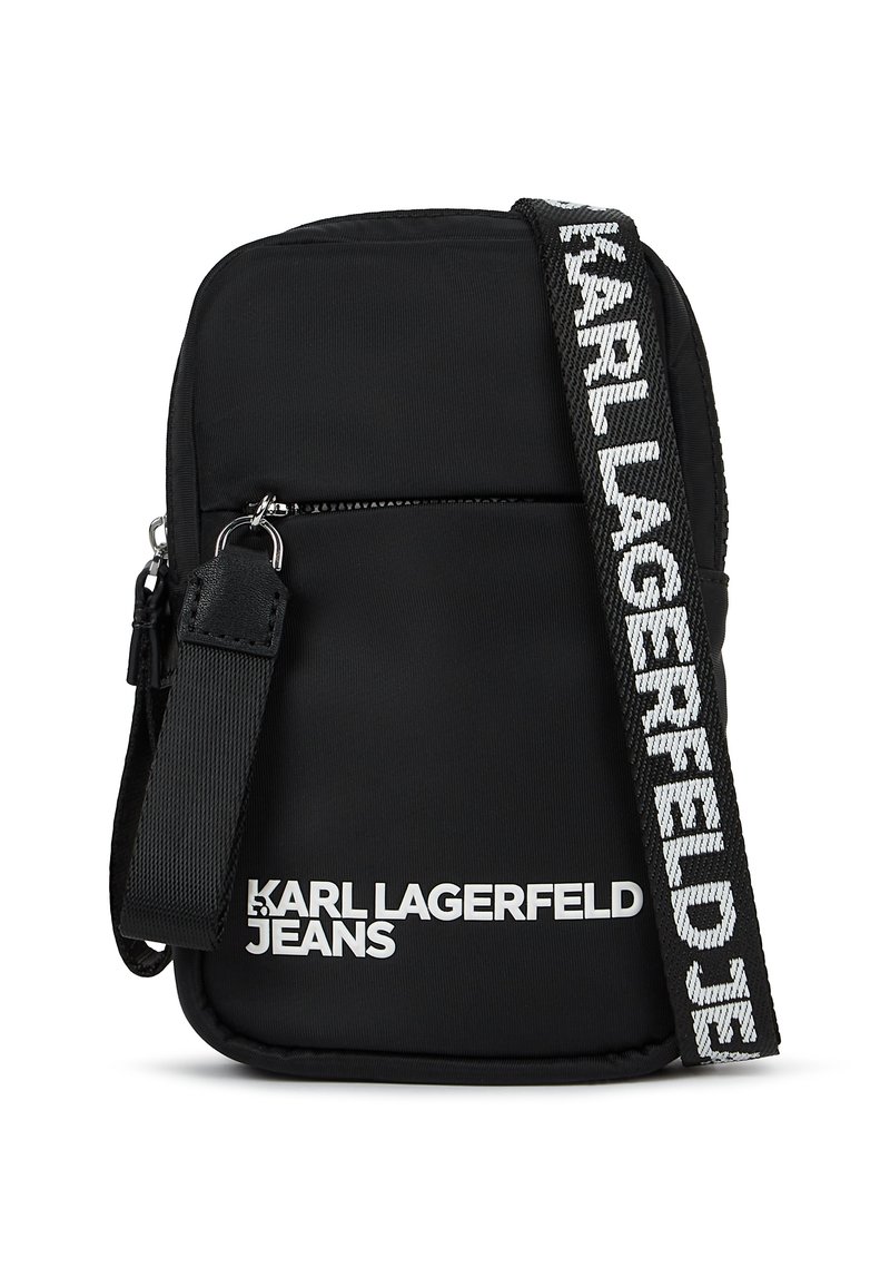 Karl Lagerfeld Jeans ESSENTIAL PHONEPOUCH - Phone pouch - black ...