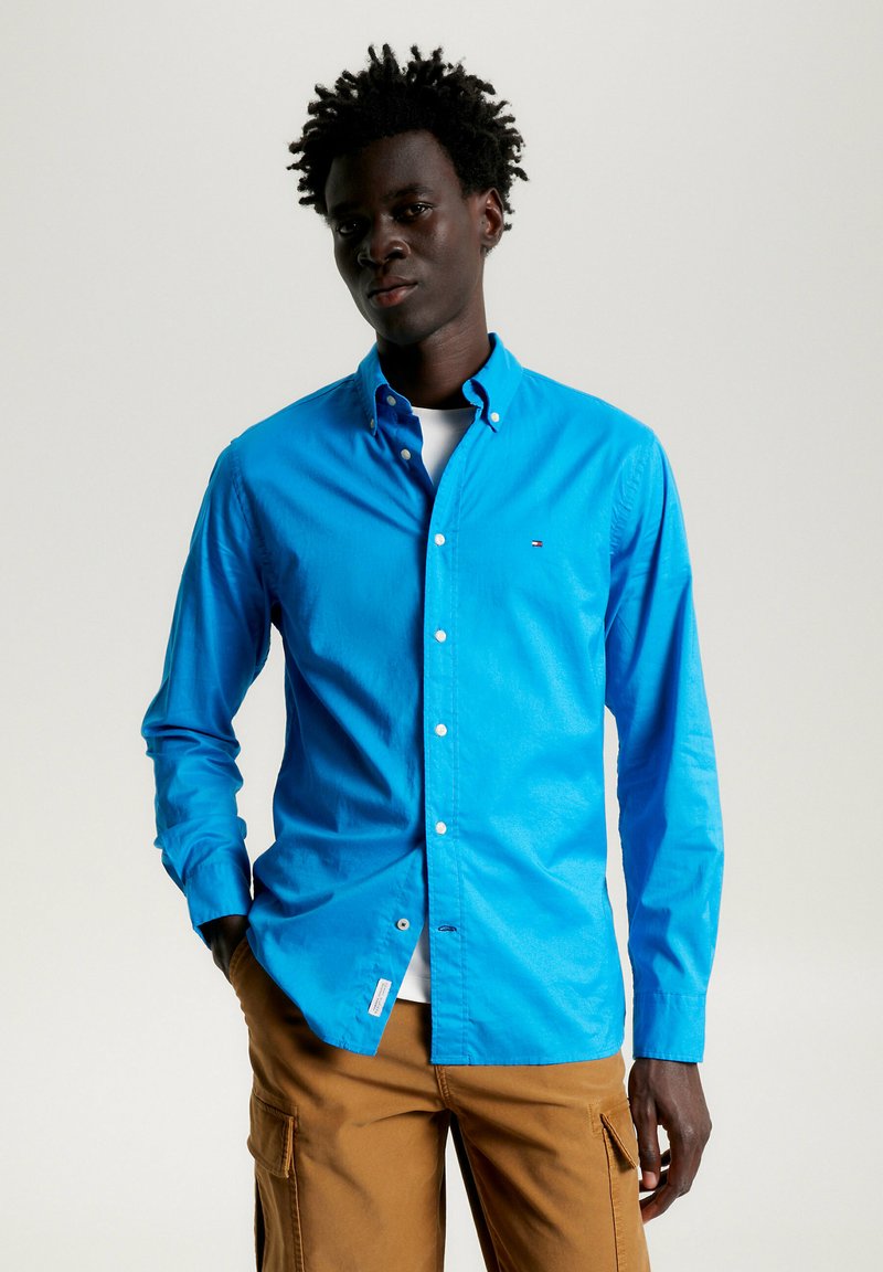 Tommy Hilfiger FLEX RF - Shirt - cerulean aqua/blue - Zalando