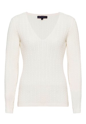 Cache Cache MIT KNÖPFEN - Jersey de punto - ecru/crema - Zalando.es