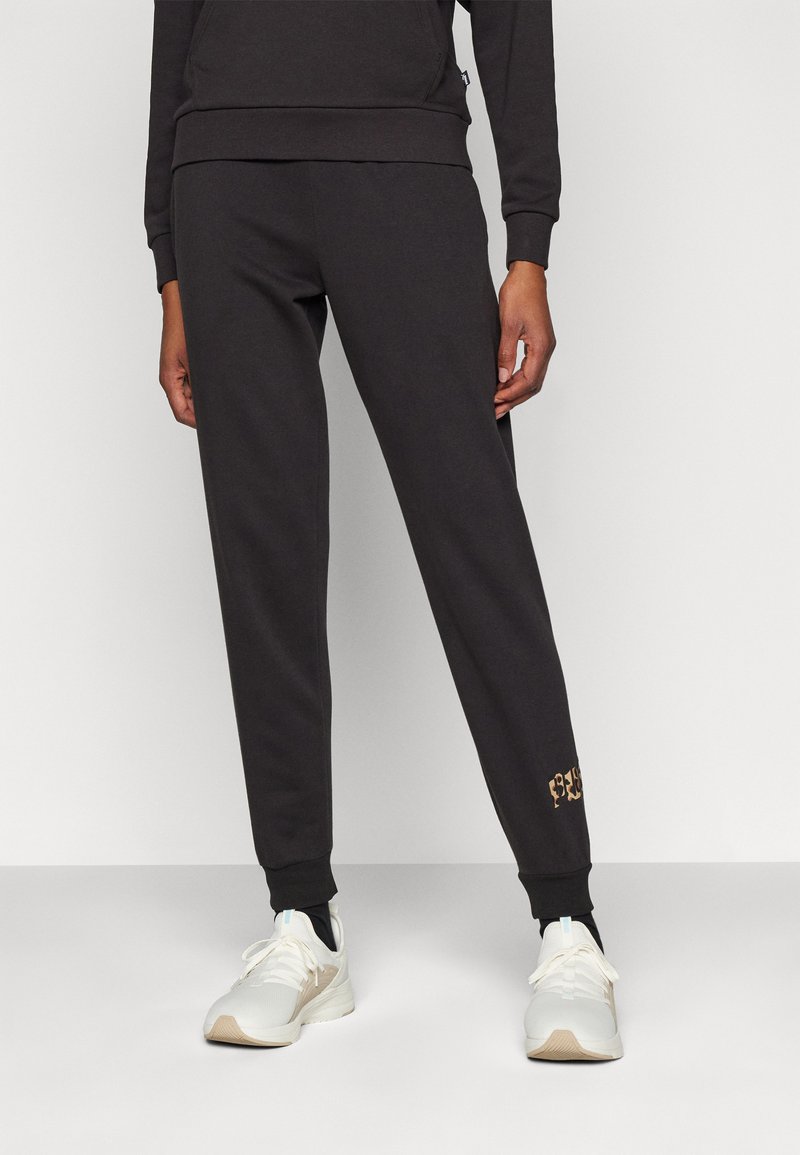 Puma ESS ANIMAL PANTS - Pantaloni sportivi - black/nero - Zalando.it