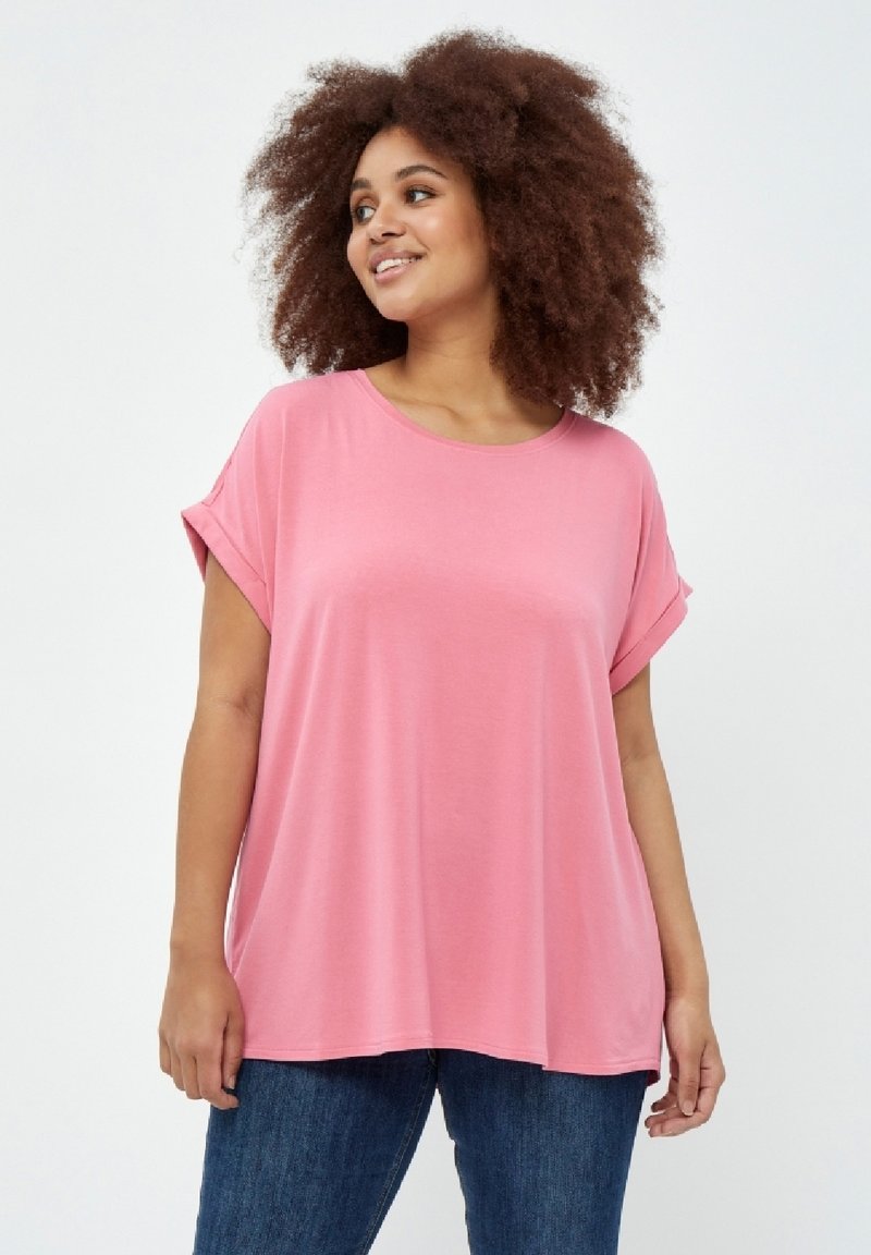 PEPPERCORN PCROSALINDA - T-shirts basic - pink lemonade/pink - Zalando.dk