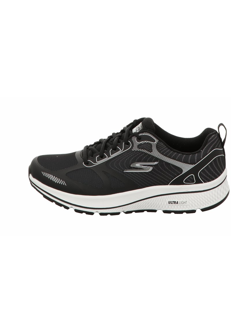 Skechers Performance GO RUN CONSISTENT - Road running shoes - black ...
