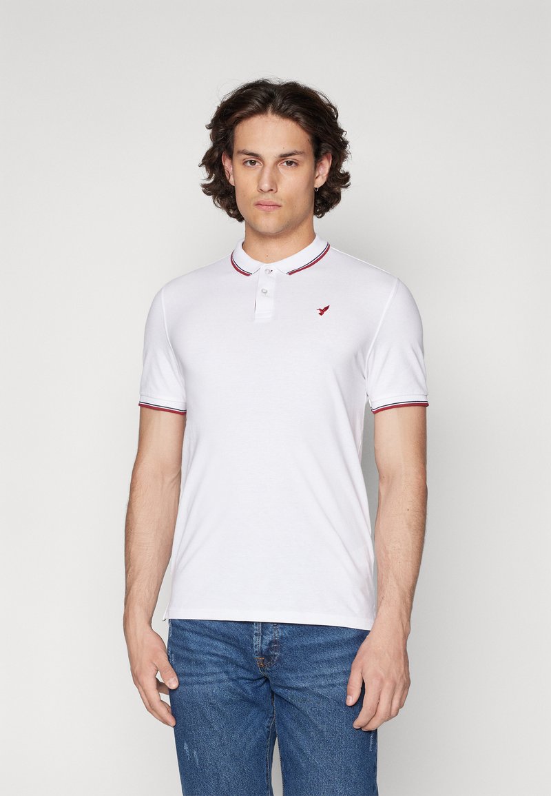 Pier One Polo shirt - white - Zalando.co.uk