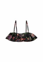 Next REGULAR FIT - Bikini-Top - black floral/schwarz - Zalando.ch