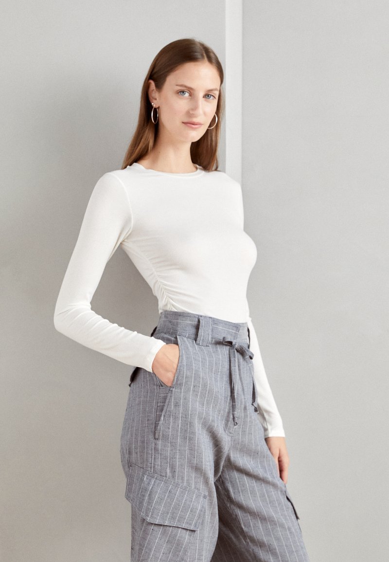 Anna Field Long sleeved top - off white/off-white - Zalando.co.uk