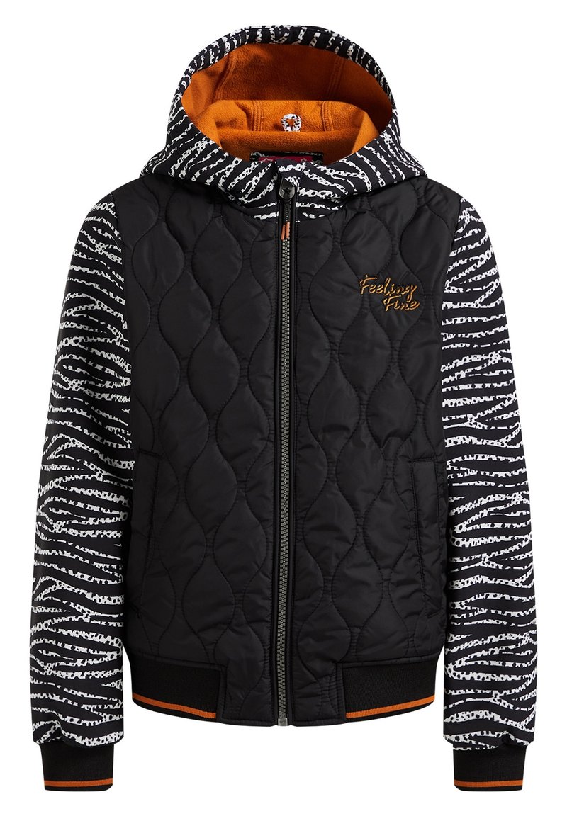 WE Fashion IRIS SOFTELL - Mezisezónní bunda - black/černá - (Pre-owned ...