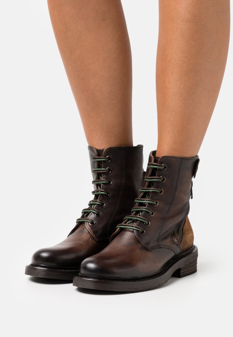 Felmini MALTA - Lace-up ankle boots - cognac - Zalando.de