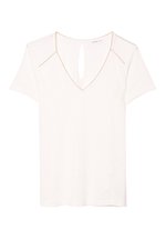Cache Cache MIT KURZEN ÄRMELN - Camiseta básica - ecru/crema - Zalando.es