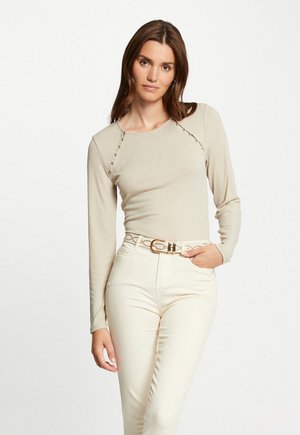 Cache Cache MIT KNÖPFEN - Jersey de punto - ecru/crema - Zalando.es