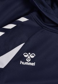 Hummel Hoodie - marine white/mottled dark blue - Zalando