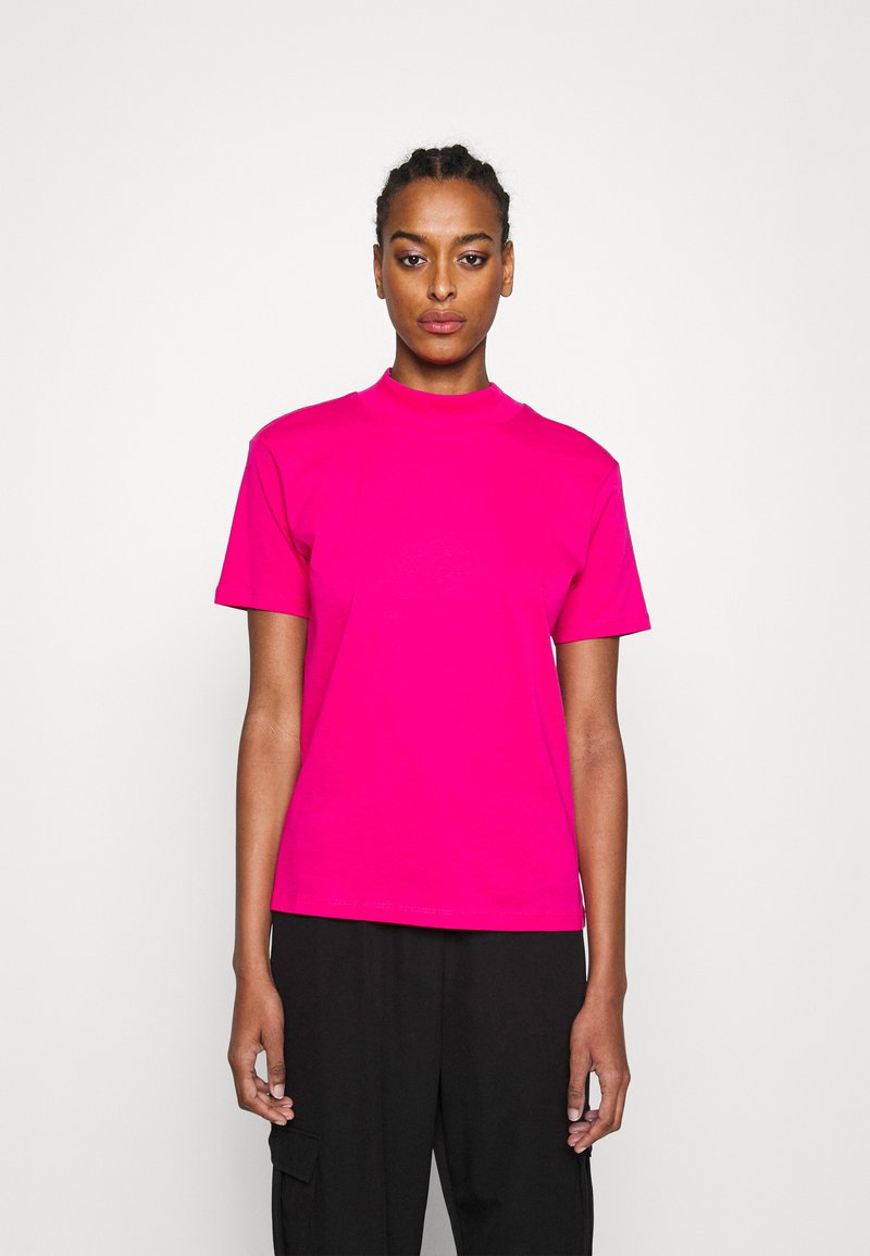 Even&Odd Tall T-shirt basic - pink/fuxia - Zalando.it