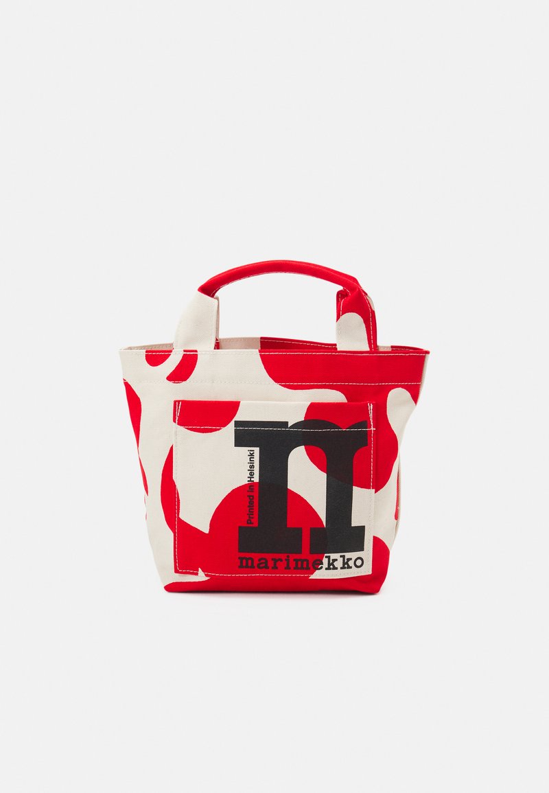 Marimekko MONO MINI TOTE PULLOPOSTI BAG - Handtasche - red/rot - Zalando.de