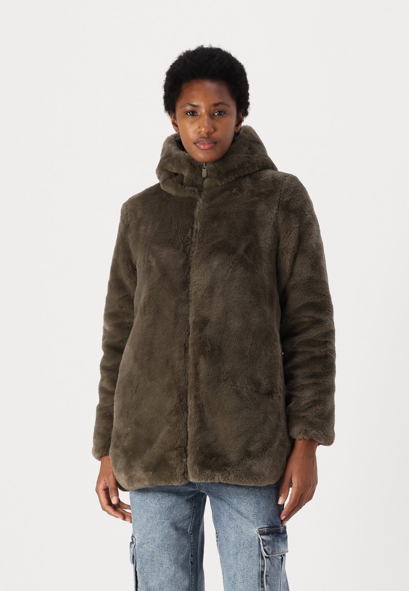 Save the duck BRIDGET - Vinterkåpe / -frakk - mud grey/grå - Zalando.no