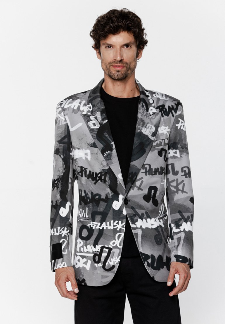 PILAWSKI Marynarka/szary - Zalando.pl
