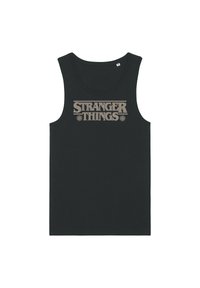 Henry Tiger STRANGER THINGS KNITTED LOGO - Débardeur - black/noir ...