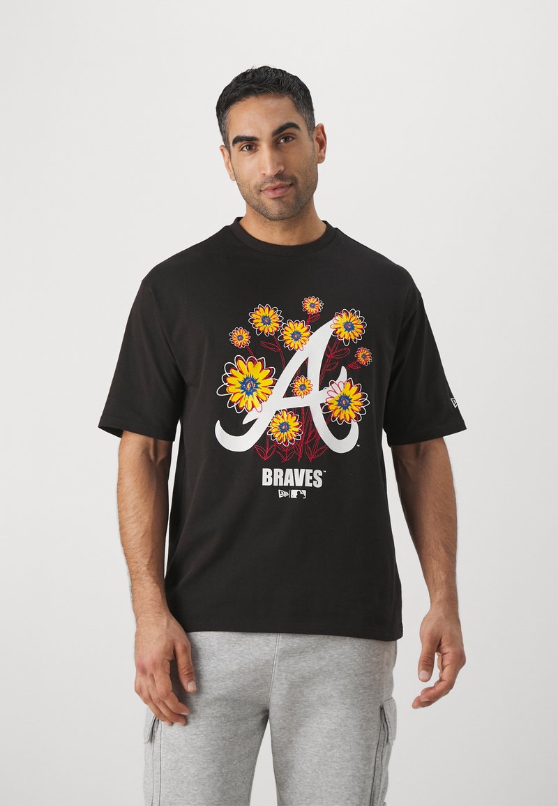 New Era MLB ATLANTA BRAVES FLORAL LOGO TEE - Vereinsmannschaften ...