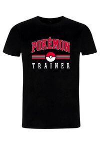 Pokemon POKÉMON SINCE 96 - Triko s potiskem - black/černá - Zalando.cz