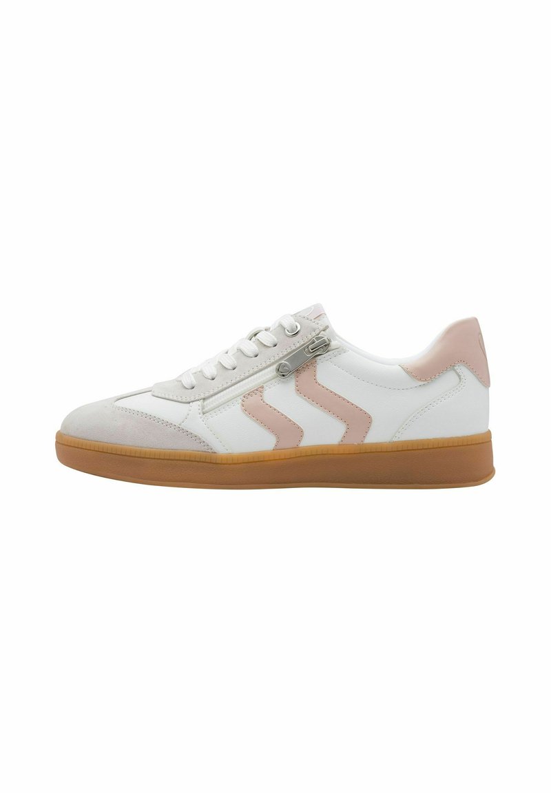 Marco Tozzi Sneaker low - white/rose/white denim - Zalando