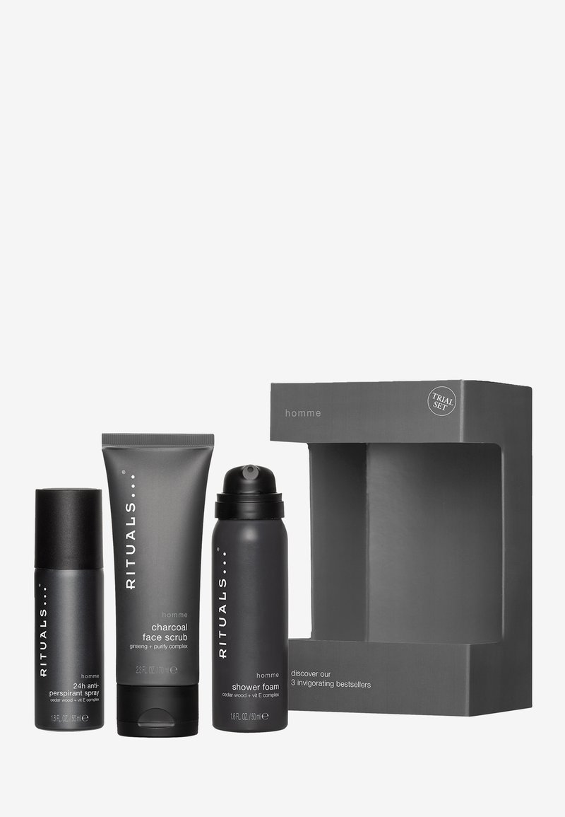 Rituals TRIAL SET HOMME - WOODY - CEDAR WOOD & VITAMIN E COMPLEX ...