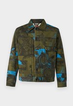 Santa Cruz JACKET UNISEX - Denim jacket - winkowski/multi-coloured ...