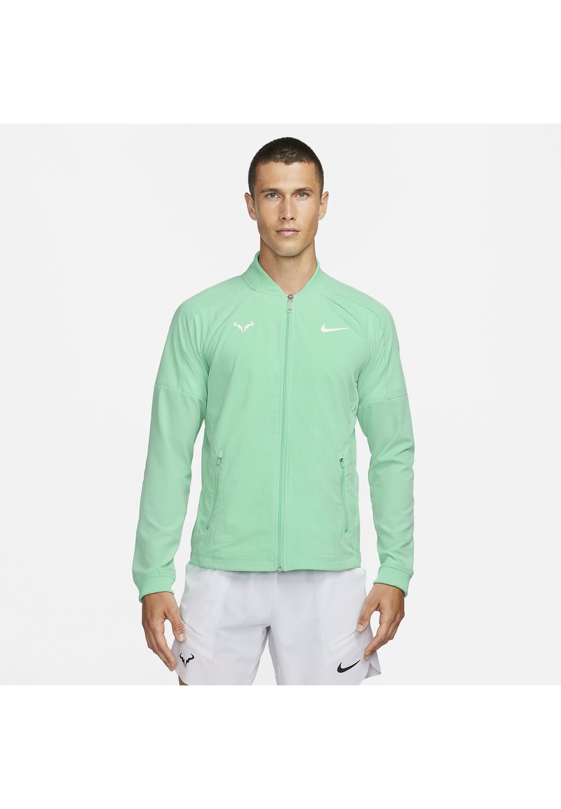 Nike Performance TENNIS DRI-FIT RAFA - Träningsjacka - emerald rise ...