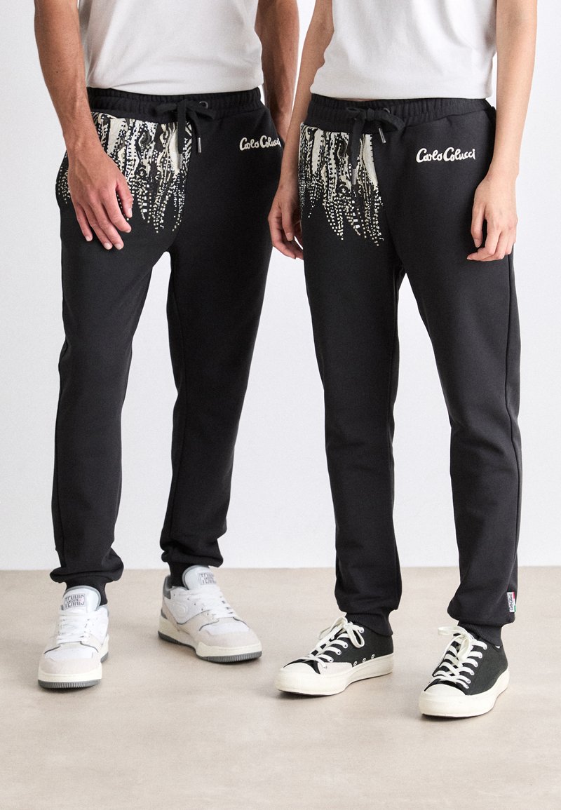 Carlo Colucci JOGGER UNISEX - Joggebukse - black/svart - Zalando.no