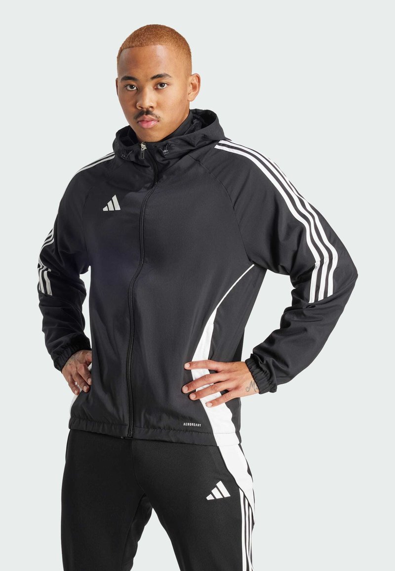 adidas Performance TIRO24 - Training jacket - black white/black - Zalando.ie