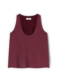 Motivi A SPALLA LARGA - Top - bordeaux - Zalando