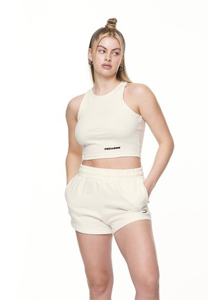 Pegador RUBY CROP - Top - vintage washed unbleached/offwhite - Zalando.at